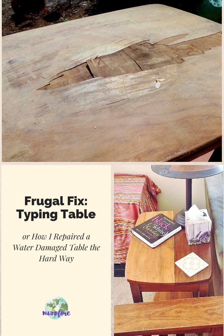Frugal Fix: Typing Table (a Tale of DIY Don't) - Munofore