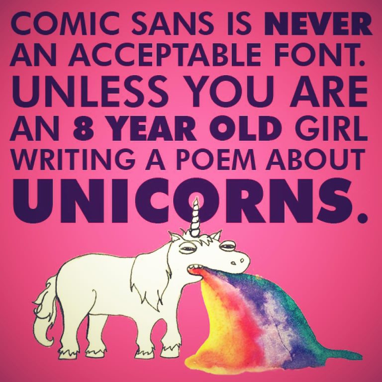 Why All the Hate for Comic Sans? Fonts Matter. - Munofore