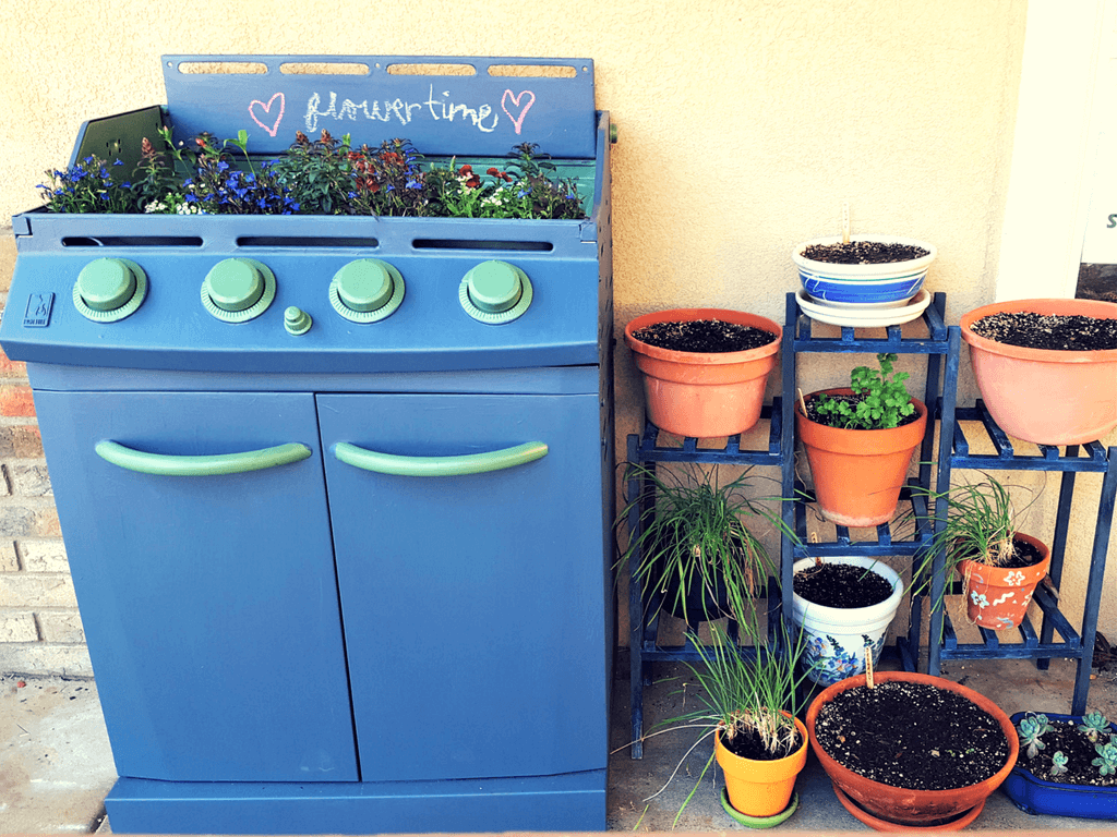 How to Make a Planter from an Old Gas Grill - Munofore