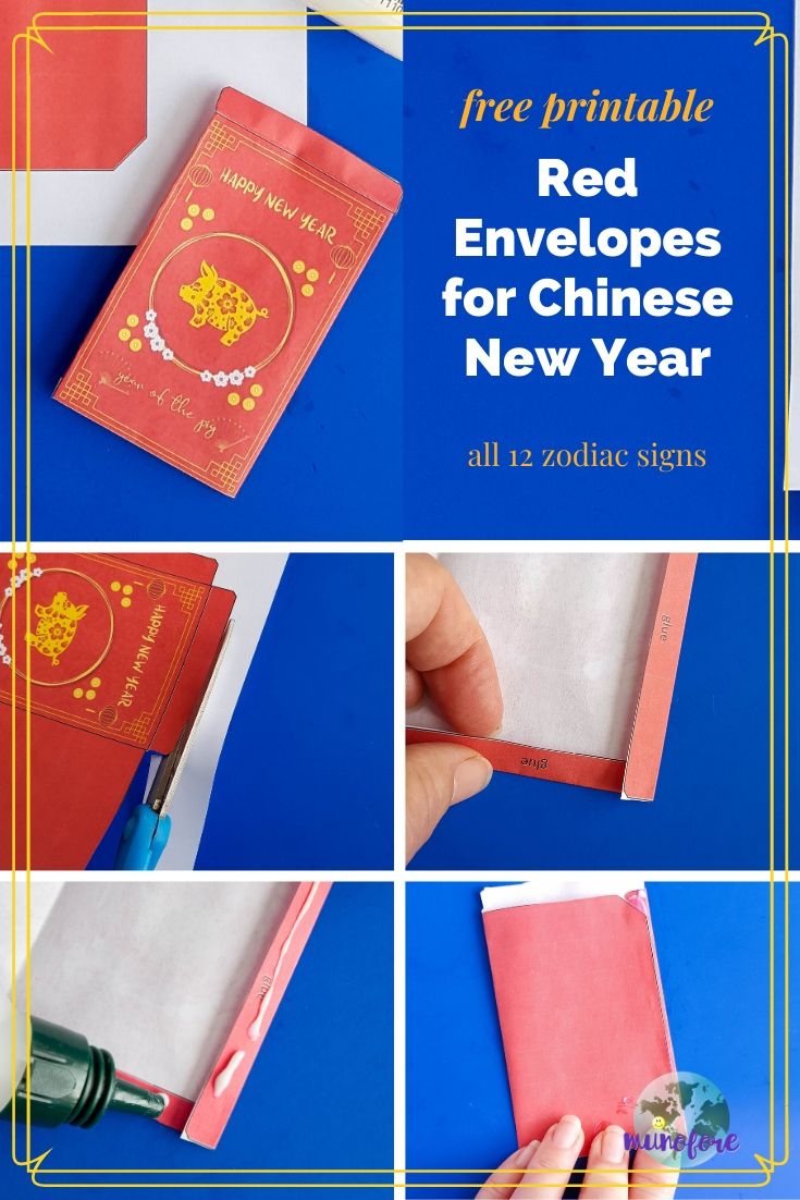 Free Printable Red Envelopes For Chinese New Year Munofore